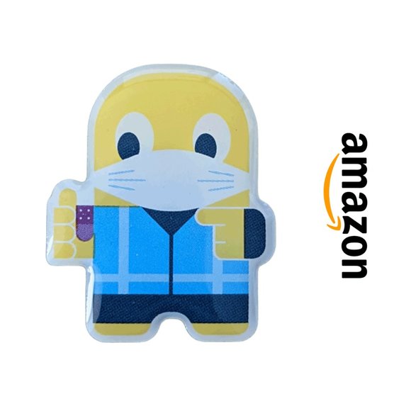 Amazon | Other | Peccy Pin Employee Vaccination Appreciation New Sealed ...